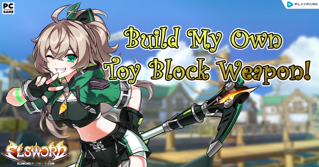 Build My Own Toy Block Weapon! Event - Elsword